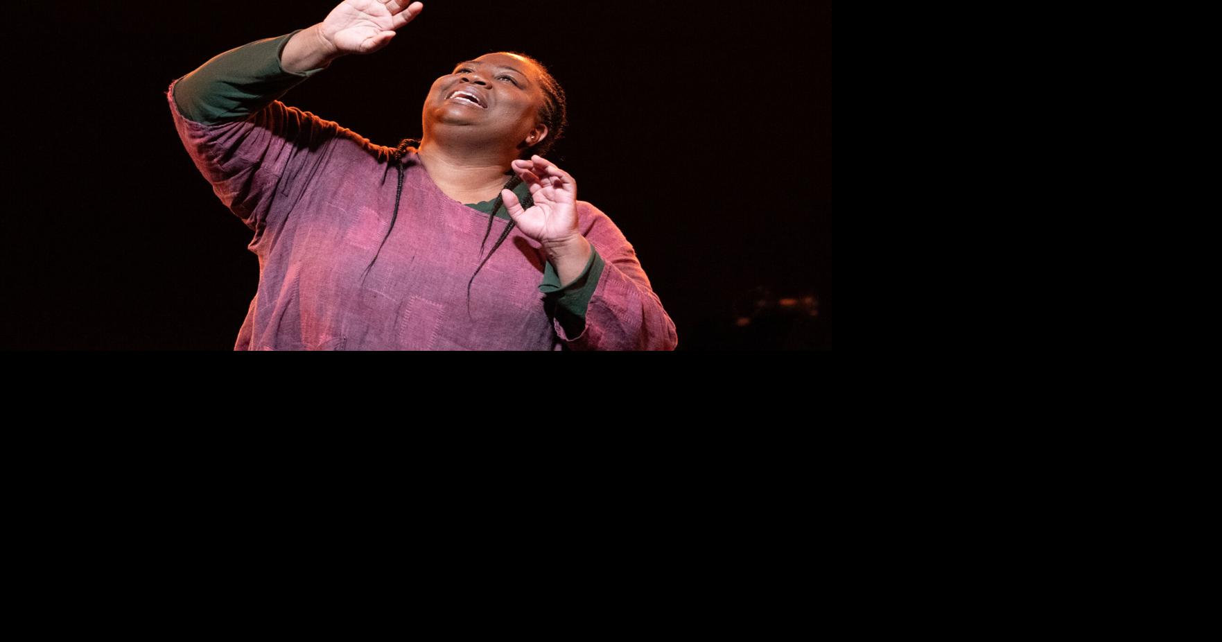 In 'An Iliad,' MaConnia Chesser willingly steps into the demanding role ...