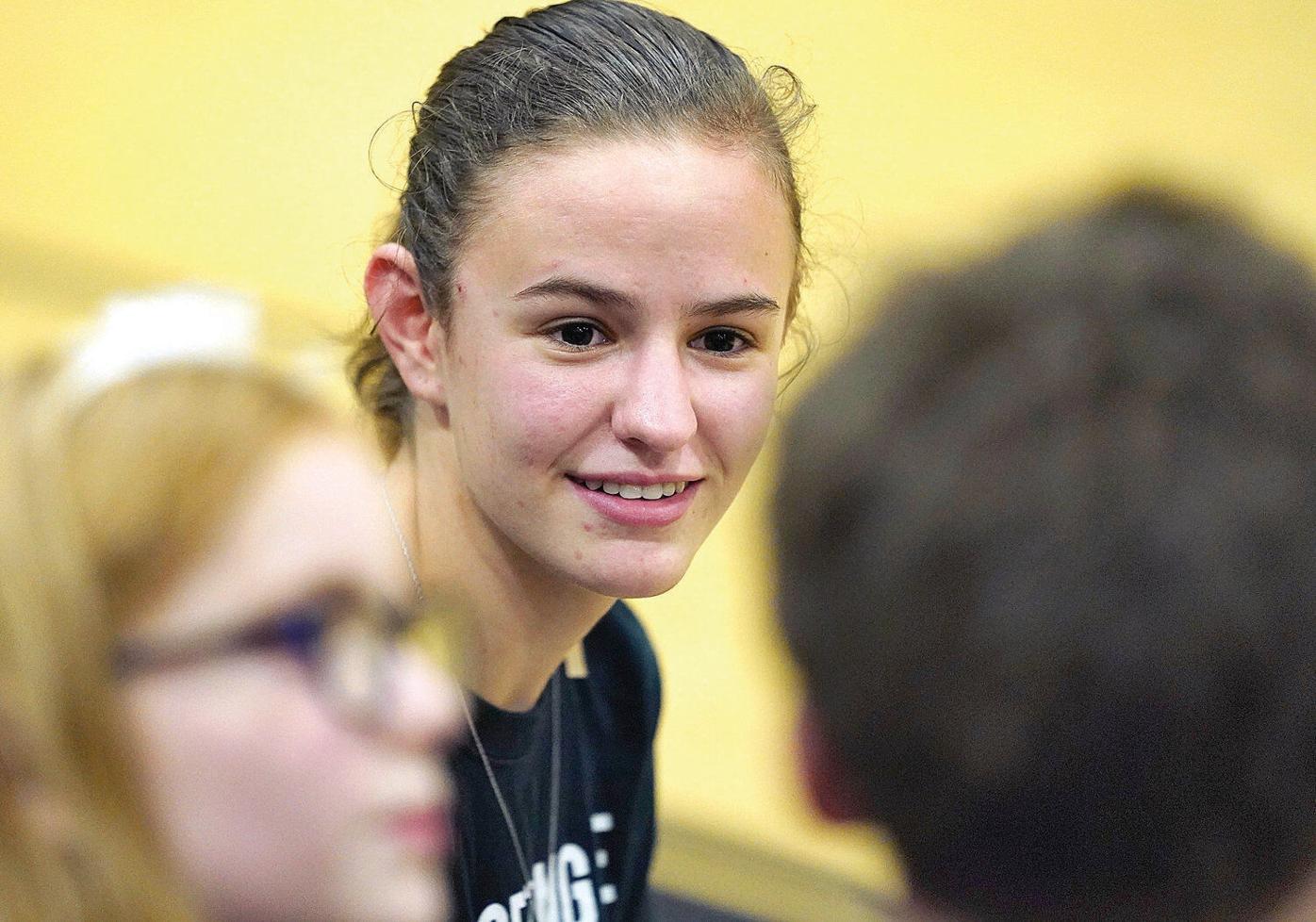 Madison Quinn uses PHS-Greylock volleyball game to help raise awareness ...
