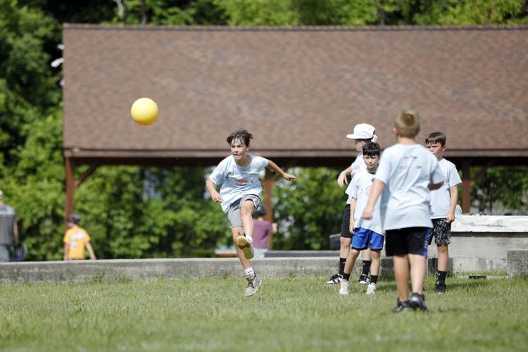 Photos: Pick-up youth kickball games held in Lee | Multimedia ...