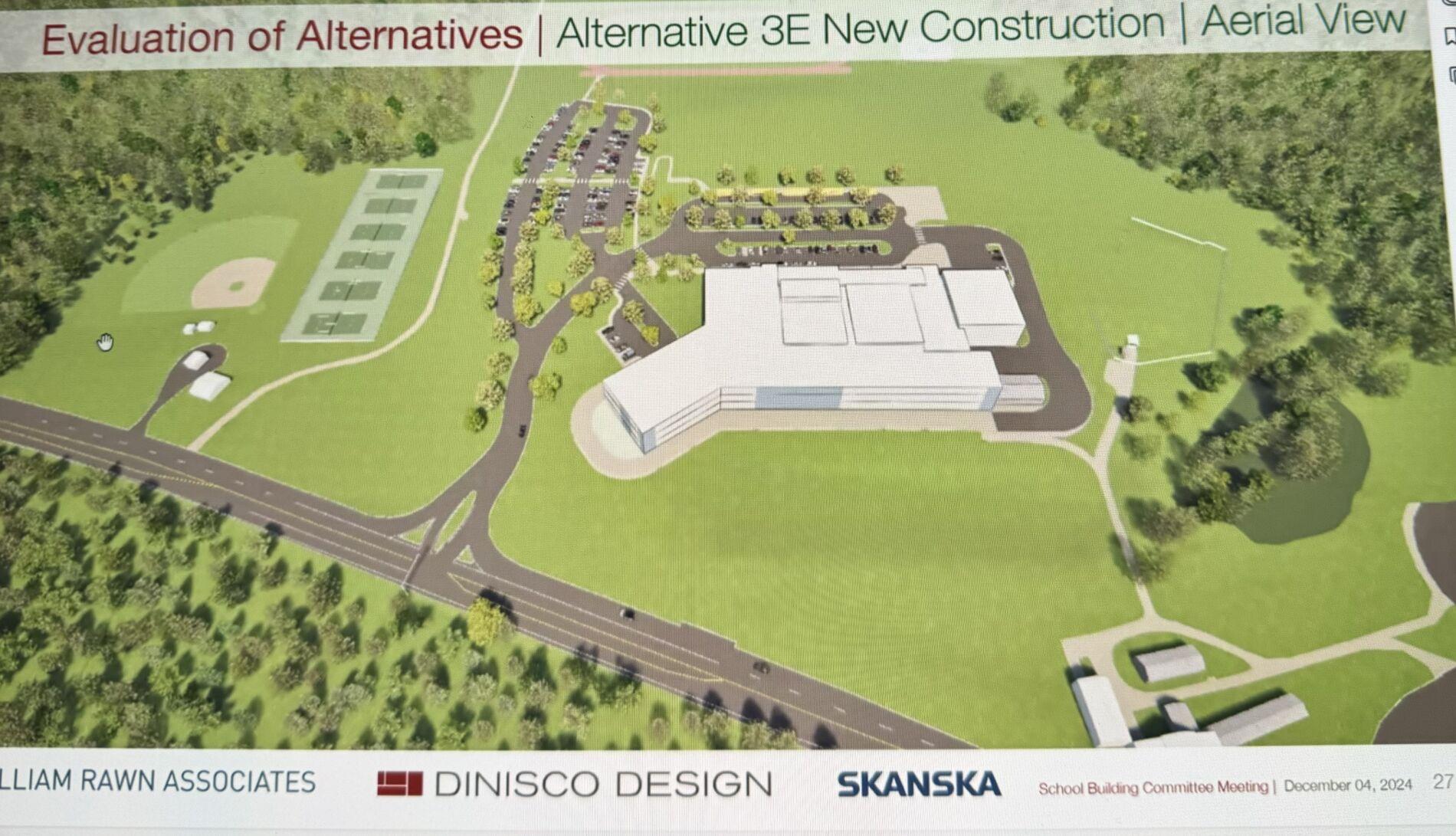 A committee has chosen to pursue construction of a new, three-story ...