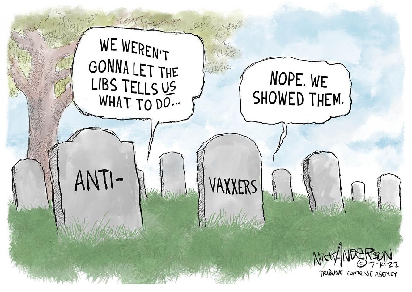 Cartoon: Anti-vaxxers | Cartoons | berkshireeagle.com Cartoon: Anti-vaxxers | Cartoons | berkshireeagle.com