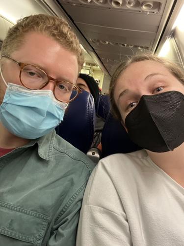 Flying into the eye of the storm: An Eagle reporter booked flights home ...