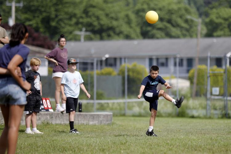 Photos: Pick-up youth kickball games held in Lee | Multimedia ...