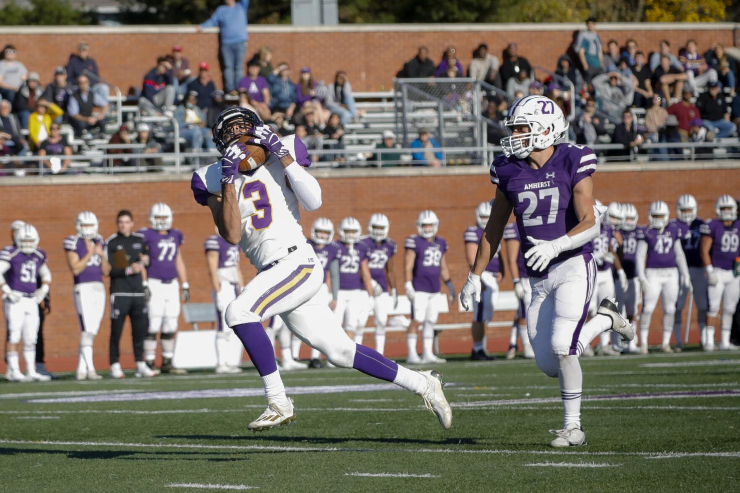 The Perfect Season: Williams College football holds off late Amherst ...