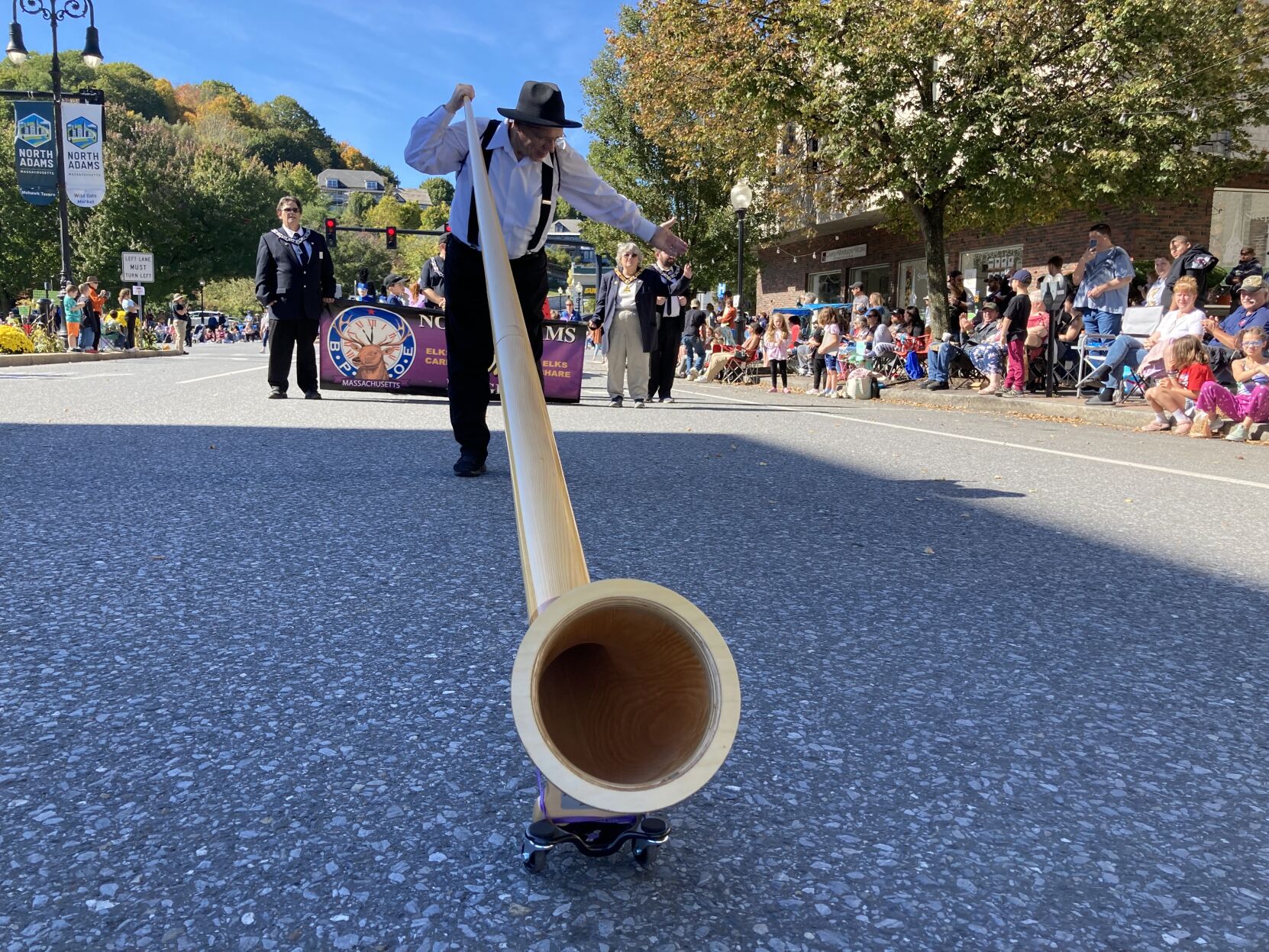 Fair weather smiles upon the Fall Foliage Parade in North Adams. This ...