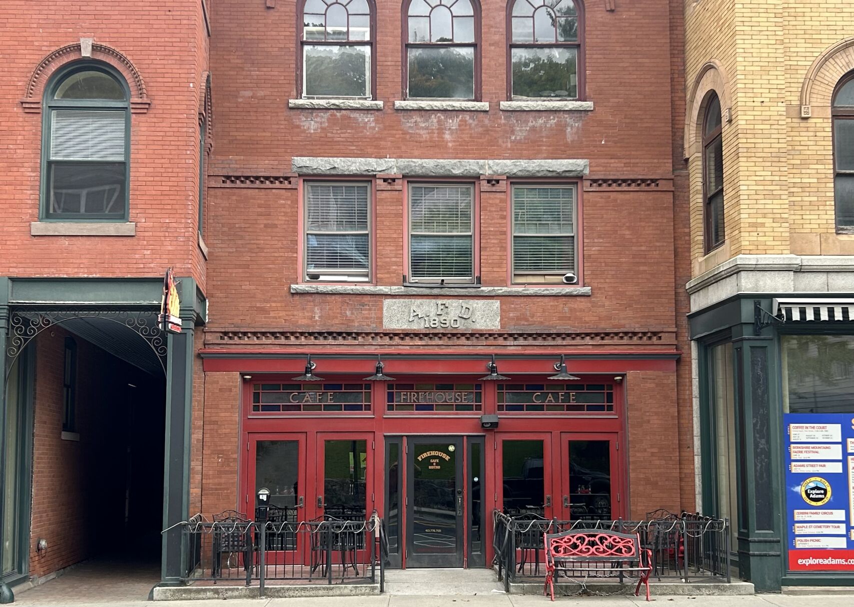 Firehouse Cafe & Bistro in Adams closes as a restaurant, but will ...