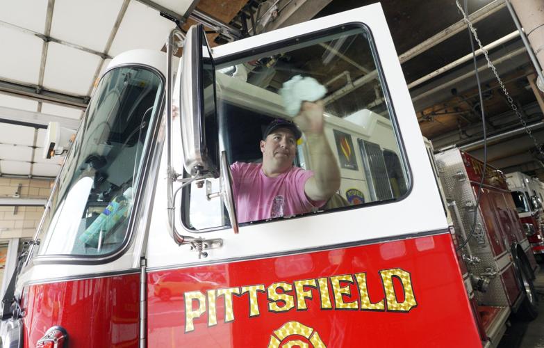 Photos: Cleaning fire engines and trucks in Pittsfield | Multimedia ...