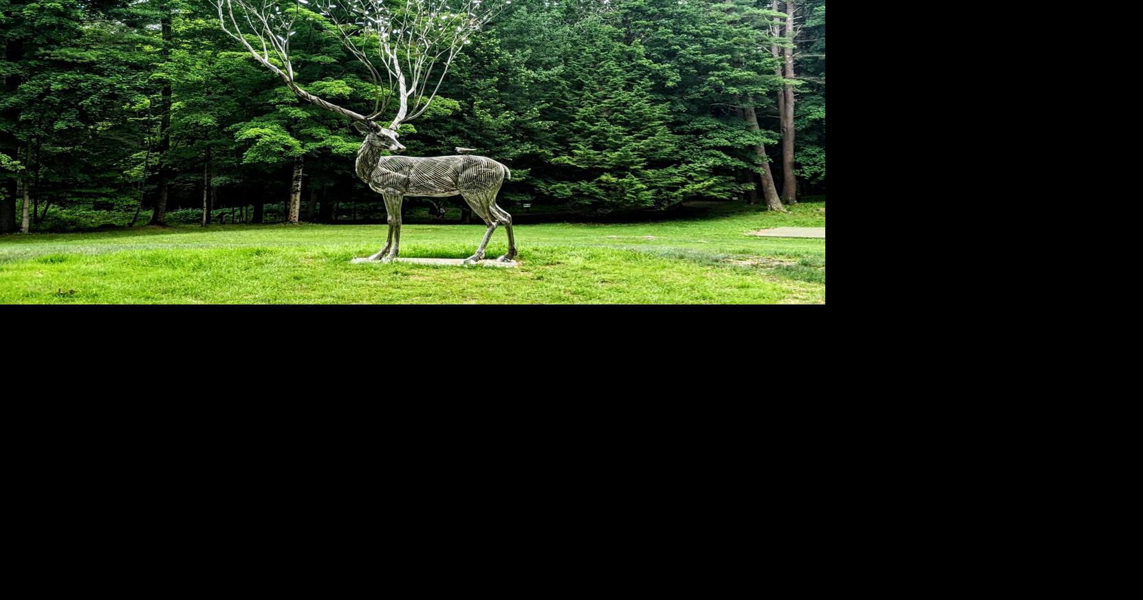 ART REVIEW: SculptureNow 2023 fills the fields, woods and gardens of ...