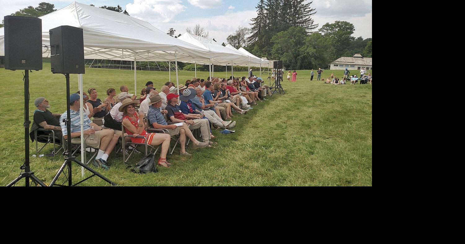 At Fourth event in Lenox, Declaration of Independence is front and ...