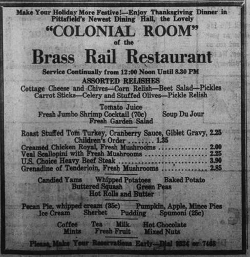 Jim Shulman: Pat Cioffi's Brass Rail Restaurant was the go-to place for ...