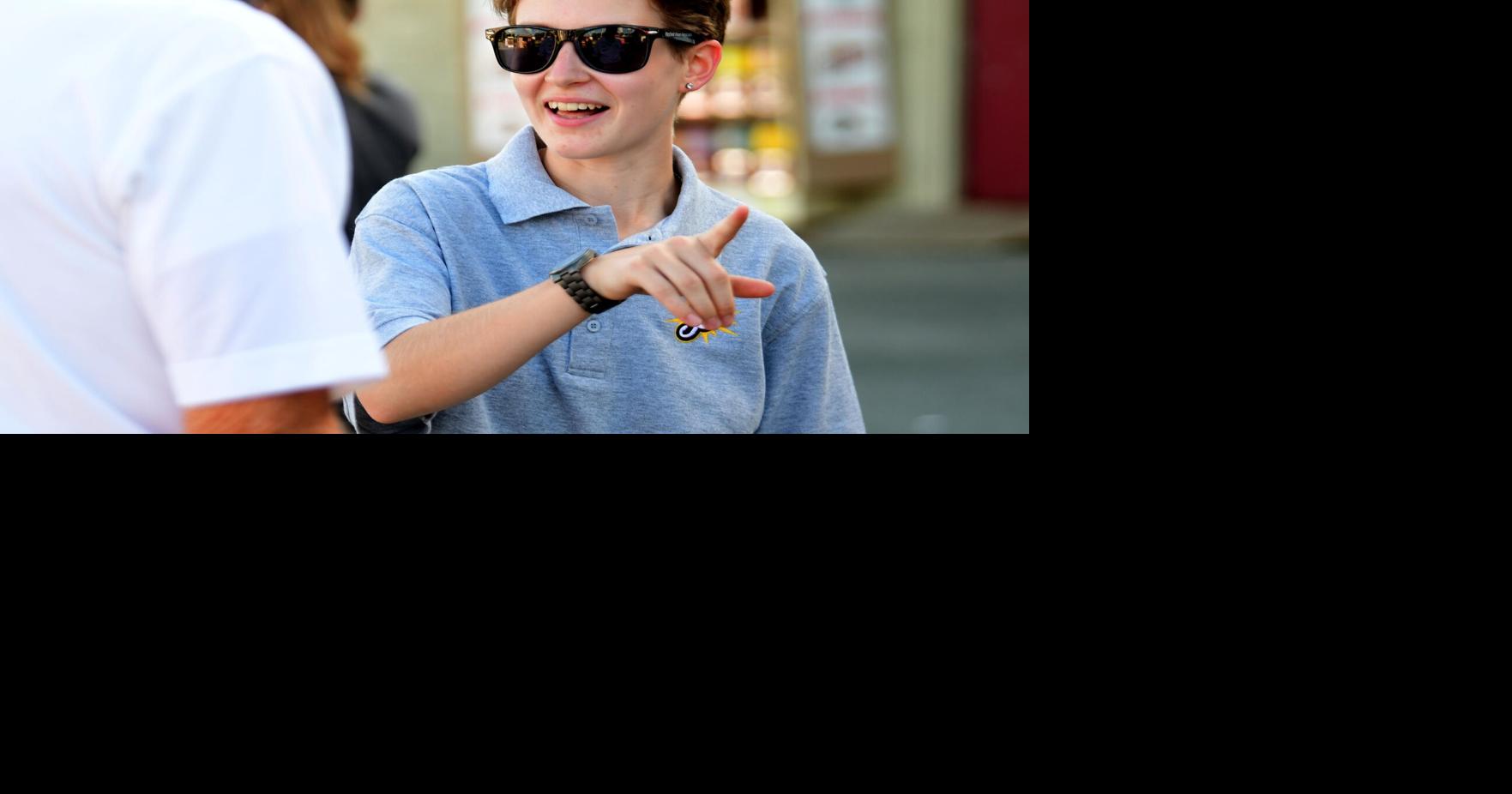 Former Suns Director of Operations Margot Douillet helping the New York ...