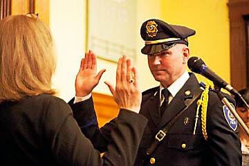 Eaton takes oath as Townsend police chief | Archives | berkshireeagle.com
