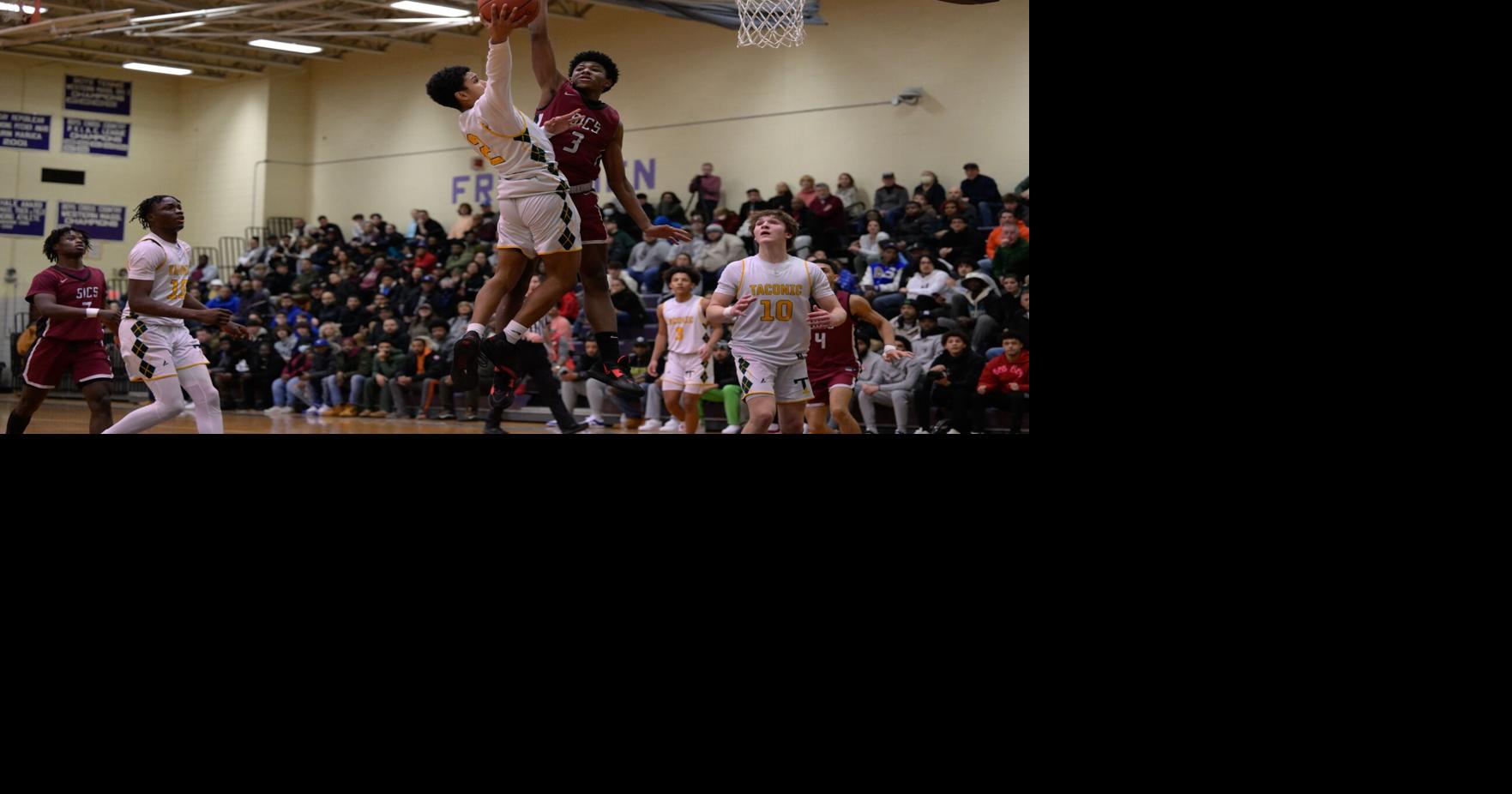 Photos: Taconic boys basketball battles Springfield International in ...
