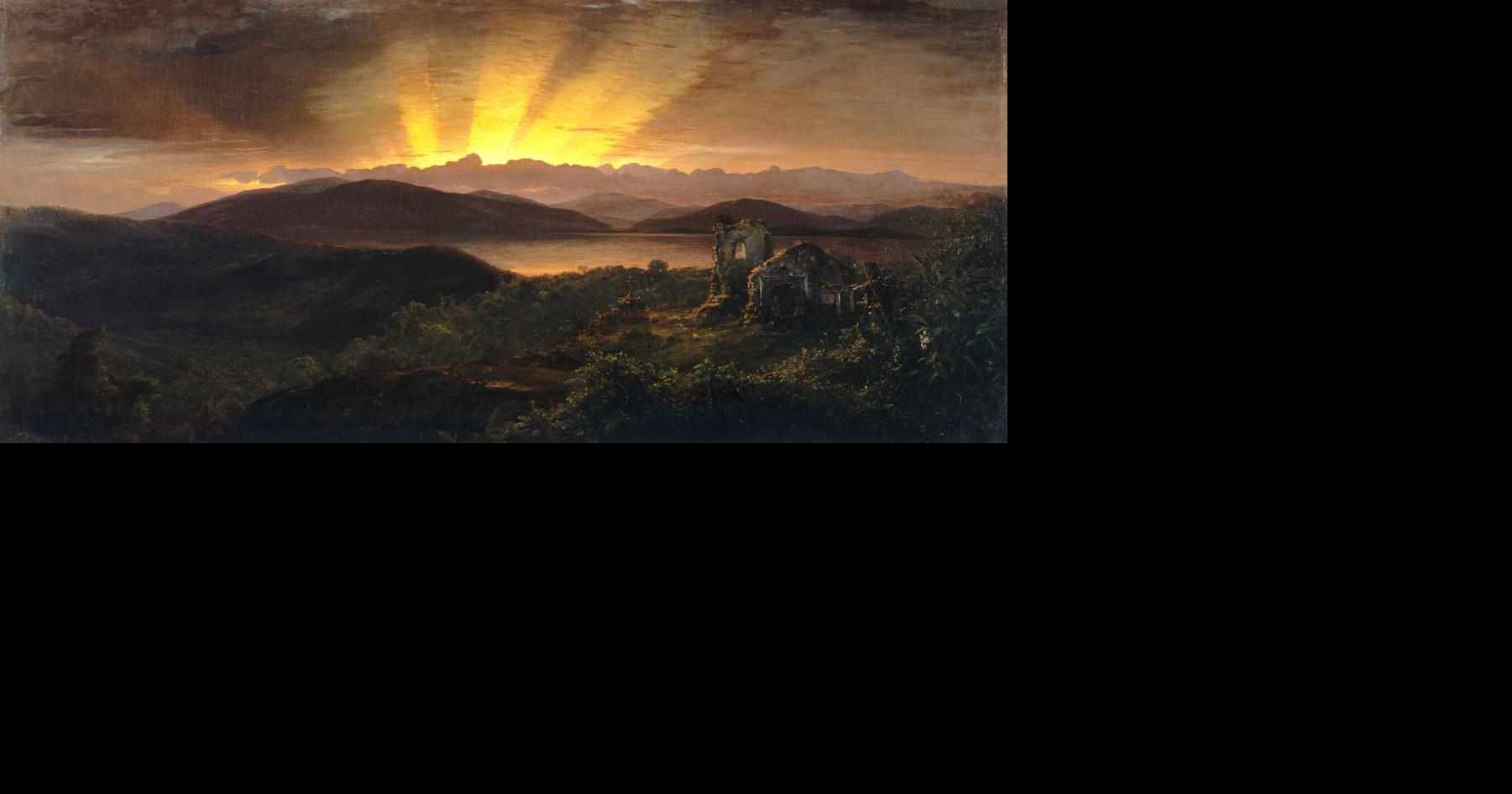 ART REVIEW: 'Afterglow' highlights Frederic Edwin Church's smaller and ...