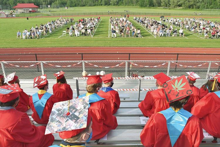 Hoosac Valley High School's Class of 2020 takes the field | Archives ...