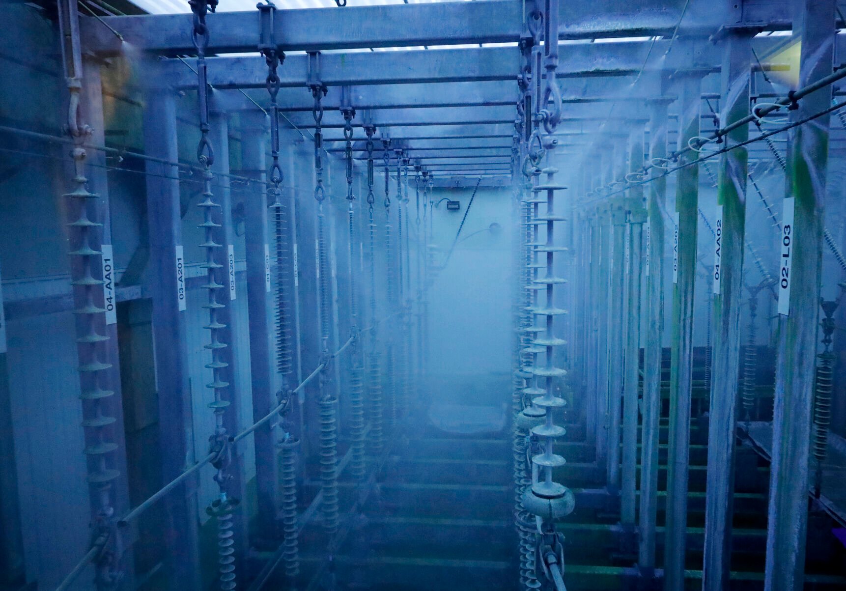 What happens when lightning strikes a power line? A world-class ...