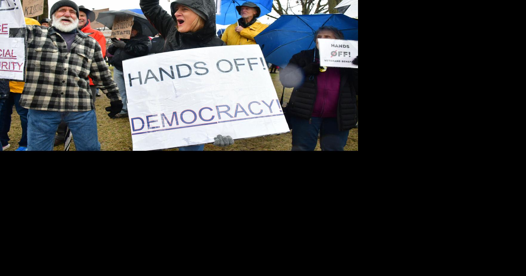 Photos: 'Hands Off!' protests held throughout the Berkshires ...