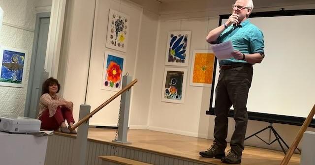 Richard Reiss: My wife doesn't share my stage fright, but we did share ...