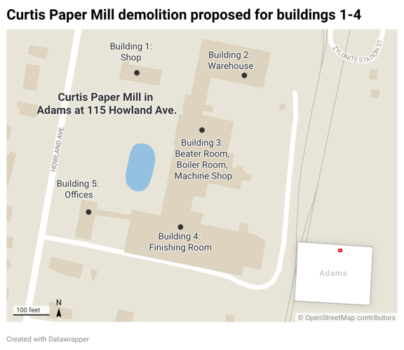 Former Curtis Fine Papers mill is poised for demolition — if an EPA ...