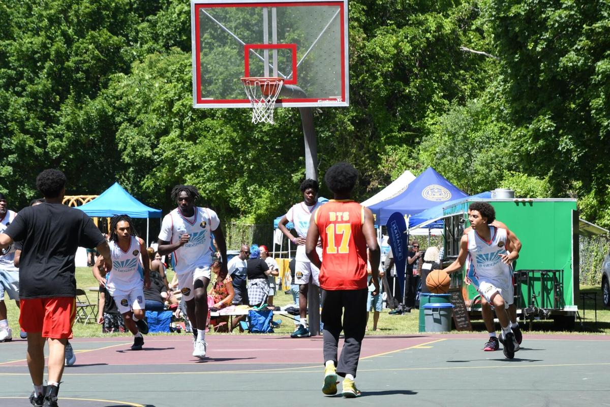 Youths play basketball | | The Berkshire Eagle