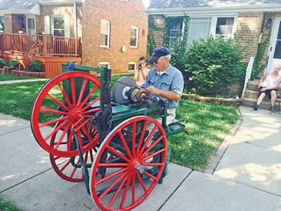 the knife sharpening guy