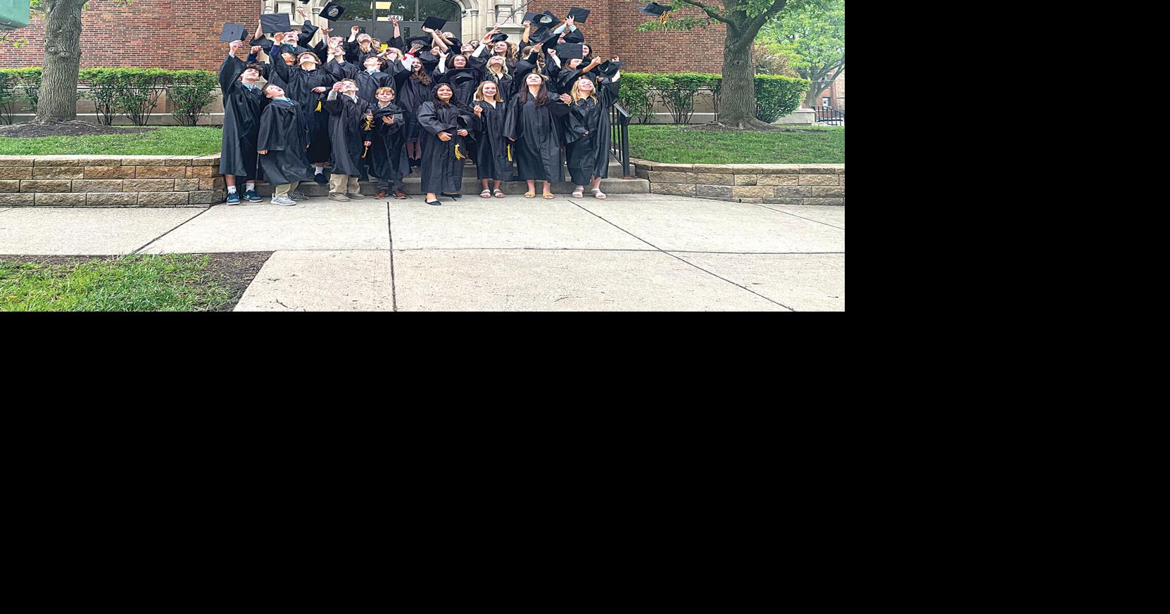 Mortarboards fly at St. Cajetan | School News | beverlyreview.net