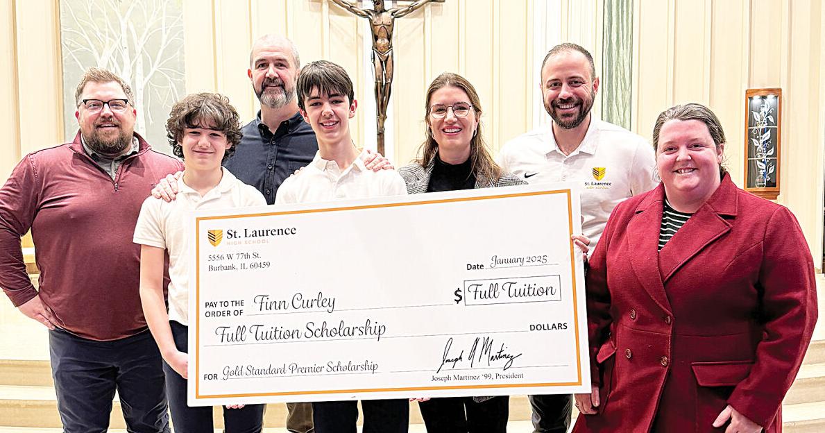 Curley wins scholarship after testing at St. Laurence | School News ...