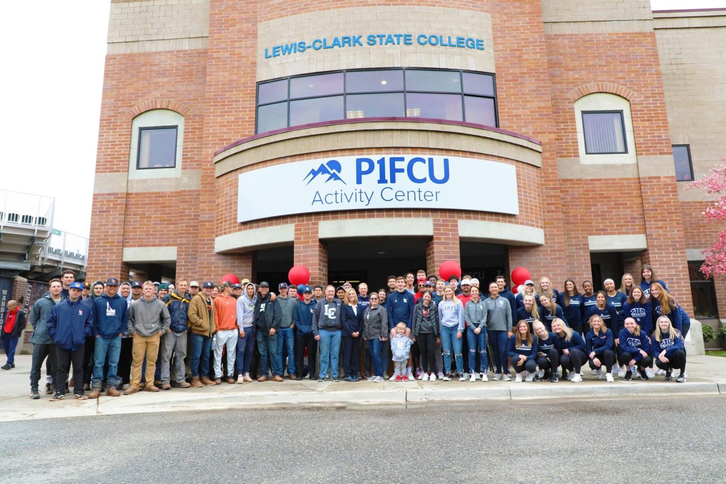 Lewis-Clark State College Unveils Signage for Newly Renamed P1FCU ...
