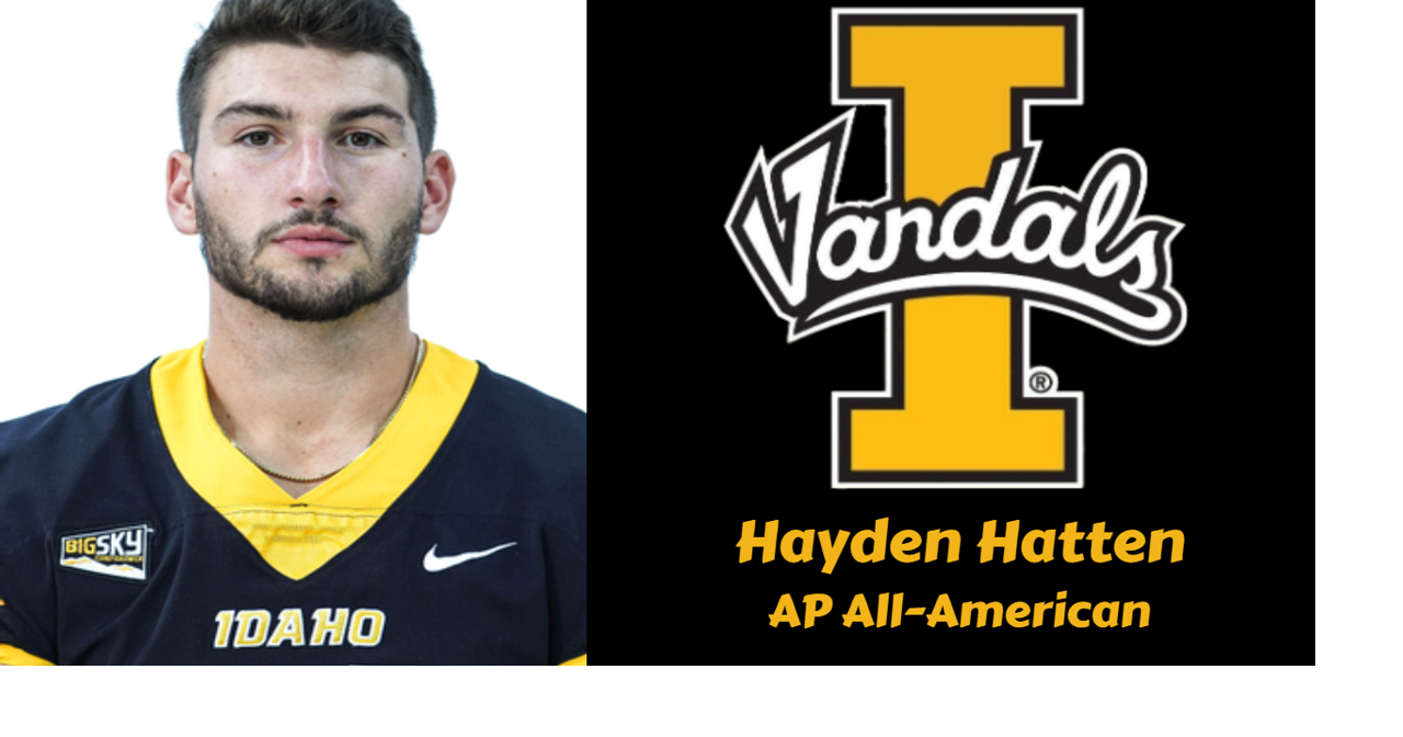 Vandal Standout Wide Receiver Hayden Hatten Named AP All-American ...