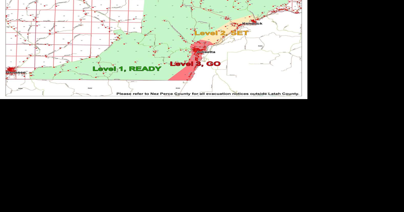 Updated Evacuation Zones for Gwen Fire as of July 28th | Idaho ...