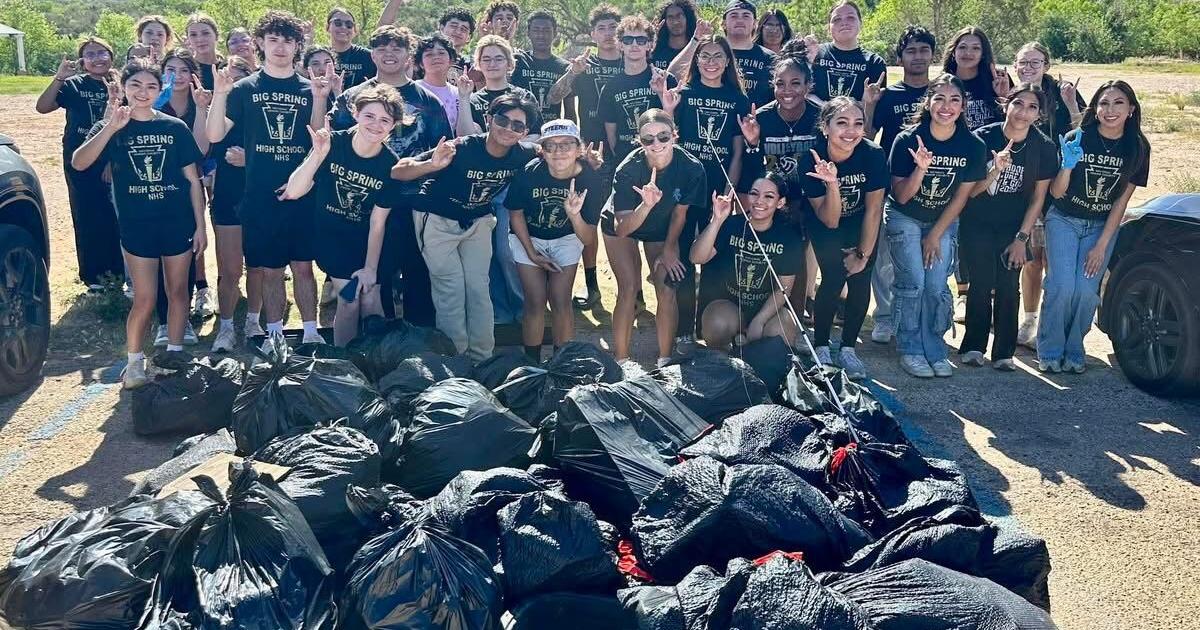 Big Spring Community Turns Out in Force for Don’t Mess with Texas Trash ...