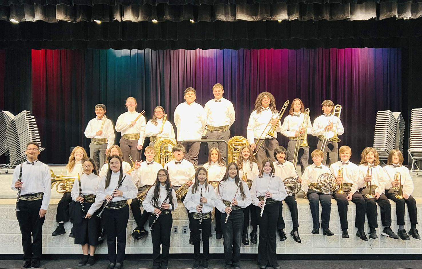 31 members of Big Spring Junior High Band perform at Region 6 Honor ...