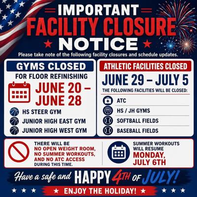 Big Spring ISD Facilities to Close for Maintenance and Holiday Period ...