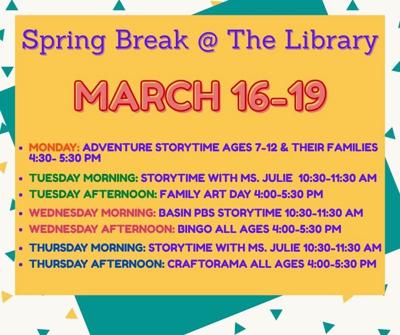 Howard County Library Hosts Family-Friendly Spring Break Activities in ...