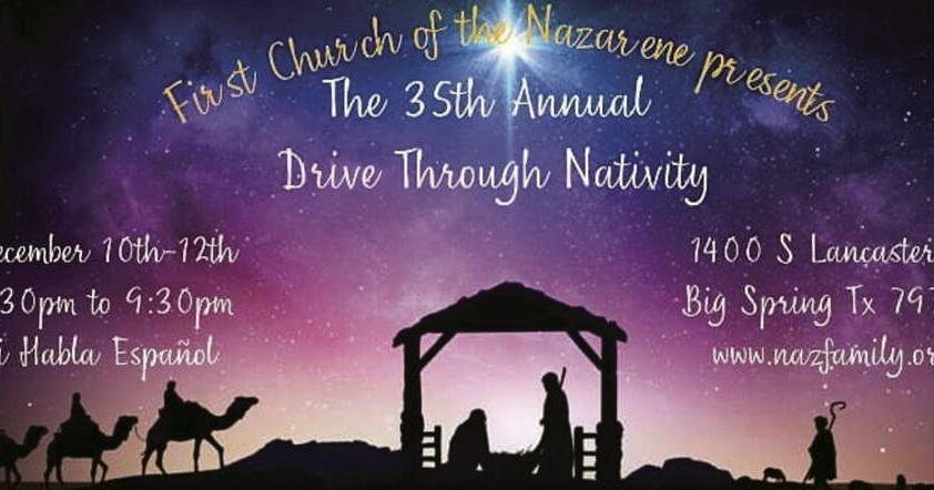 First Church of Nazarene Drive Through Nativity starts tomorrow Dec 10 ...