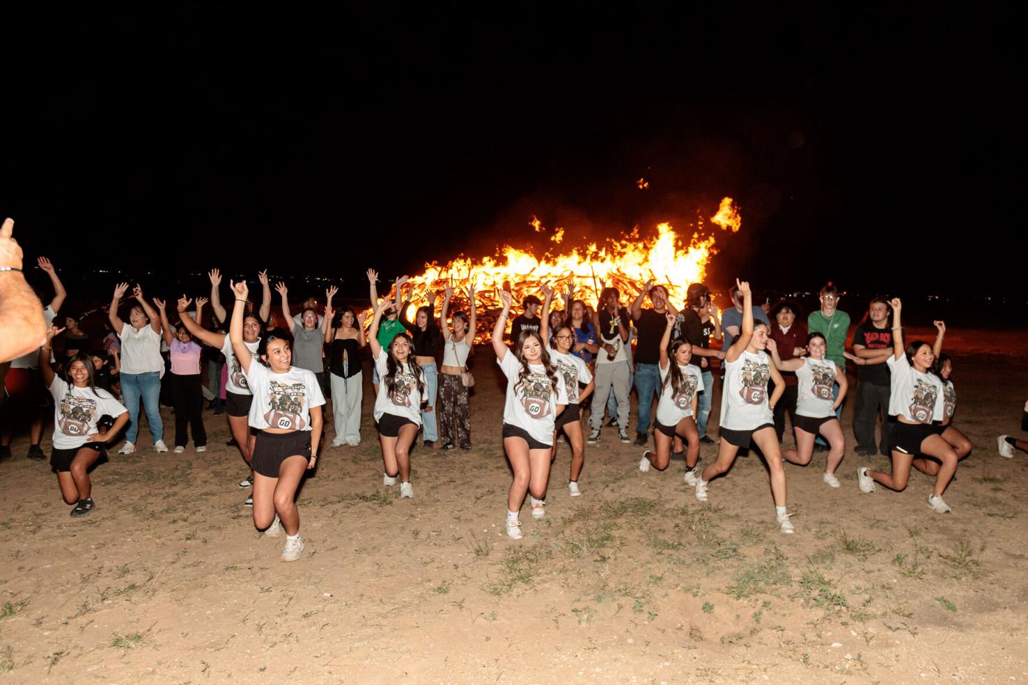 Big Spring High School Shines with Homecoming Bonfire and Senior ...