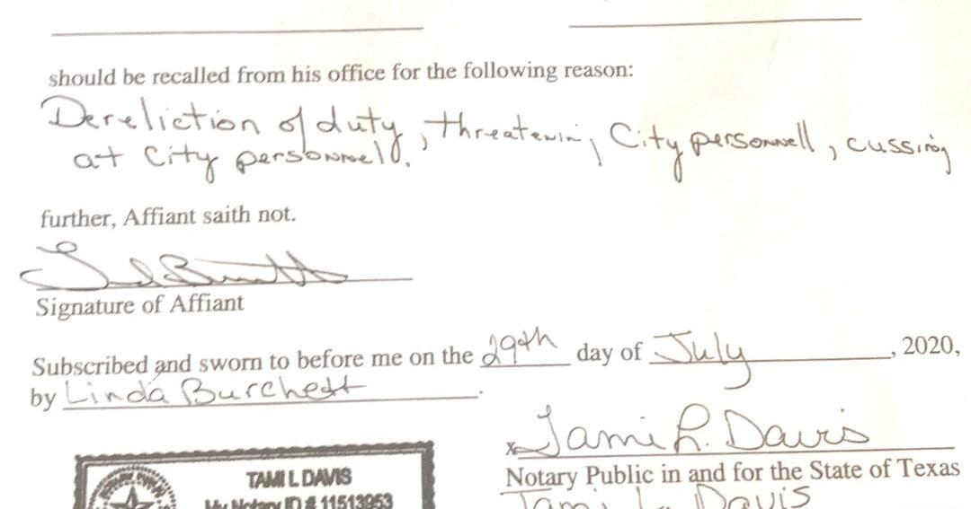 Petition to recall Big Spring Mayor Shannon Thomason filed | News ...