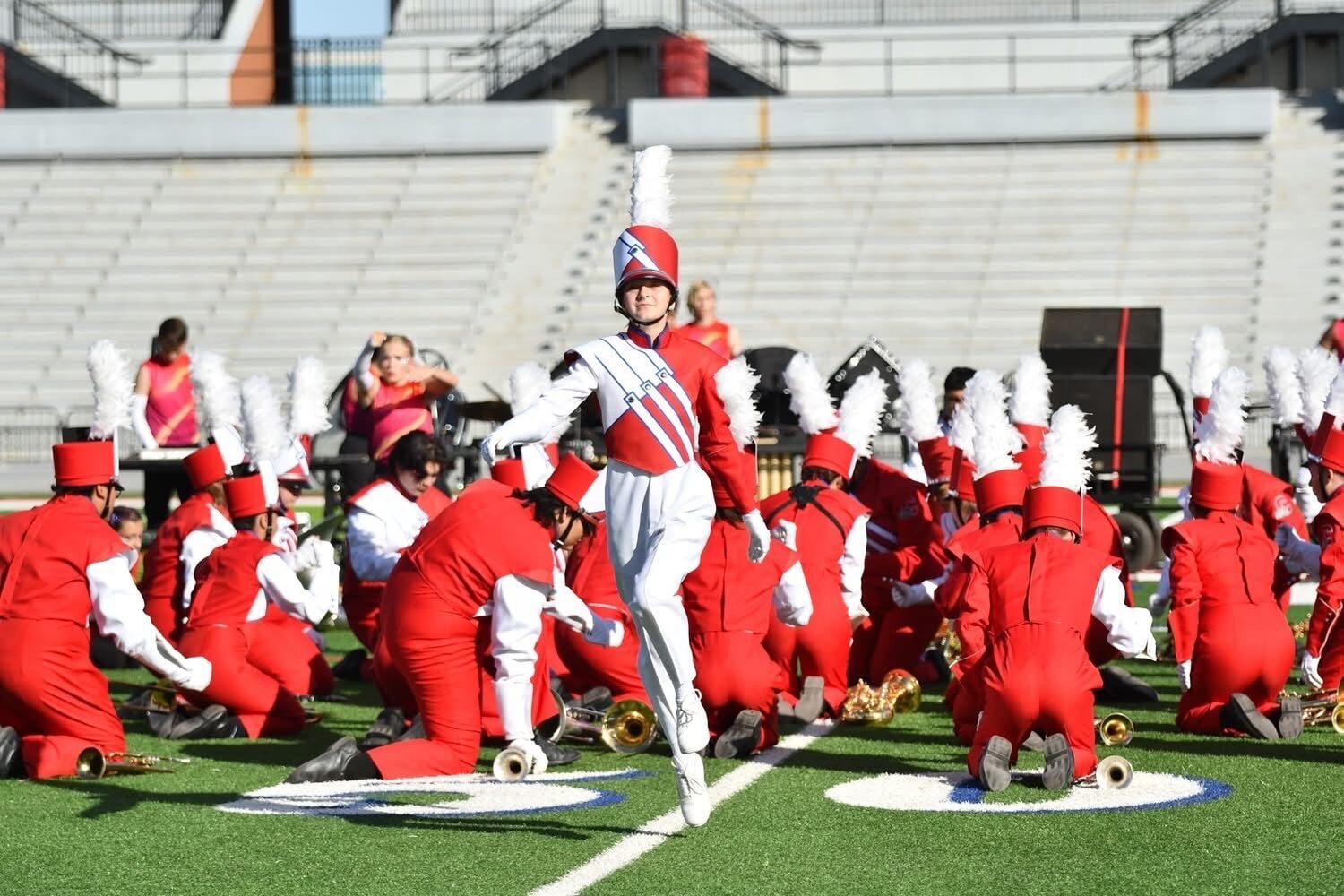 Coahoma ISD’s Big Red Band Achieves Historic 6th Place in Area A-3A ...