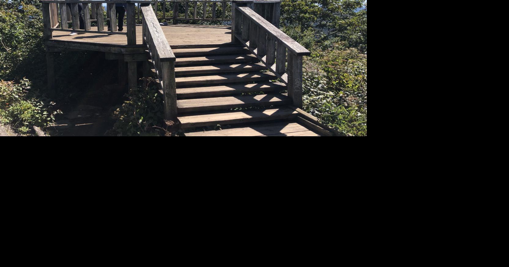 A better view: Blue Ridge Parkway viewing platform being reconstructed ...