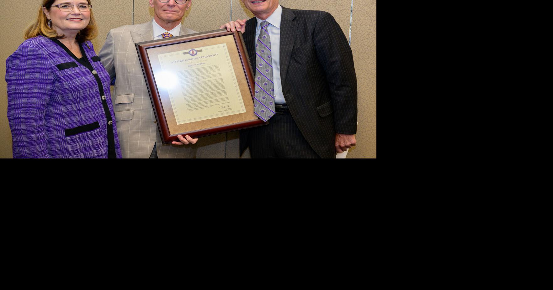 WCU Board of Trustees Present David M. Powers with its Highest Honor ...