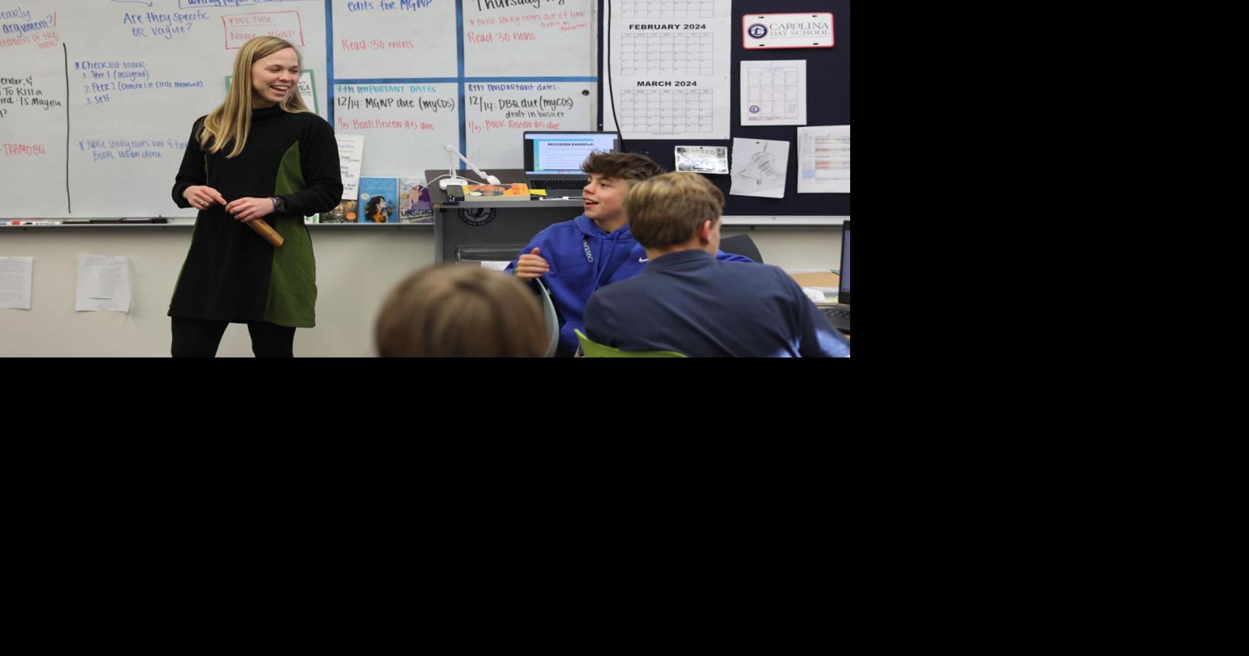 Carolina Day School teacher links leadership to literature | News ...