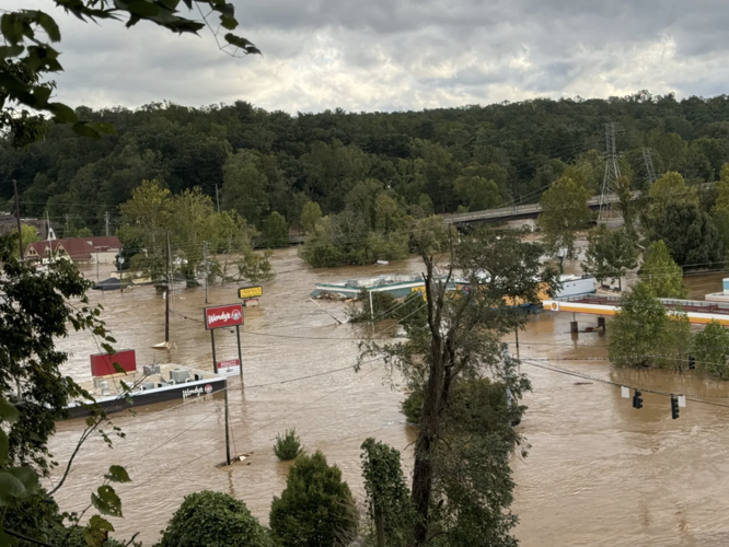 North Fork Reservoir’s toppled fusegate — part of key safety system on ...