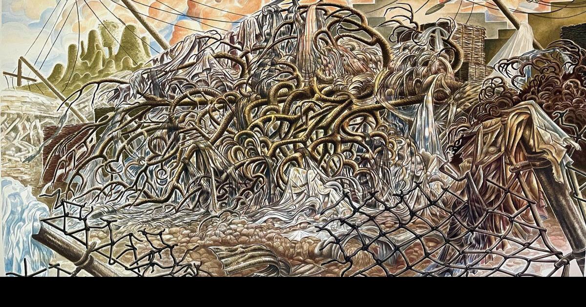 Postdiluvian: artists on exhibit offer creative interpretations of the ...