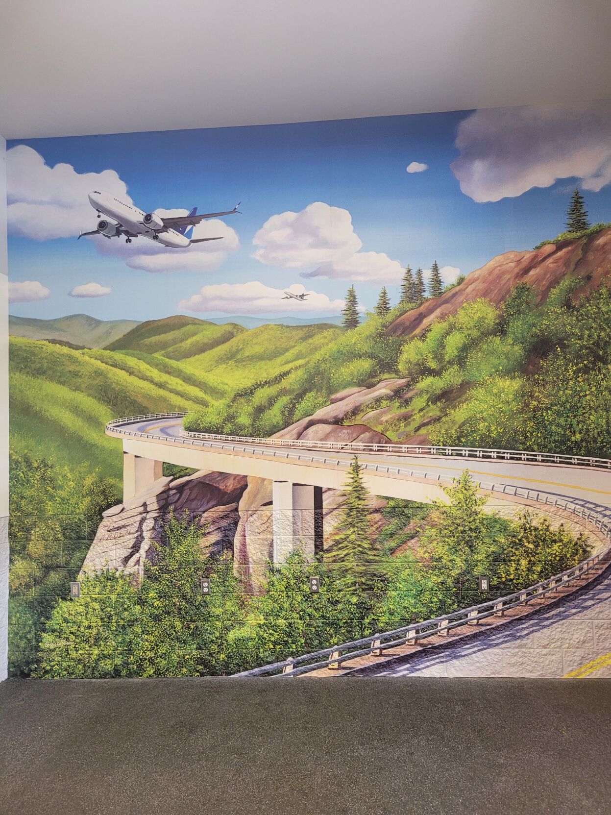 Arden Walmart reopens with Parkway-inspired mural feature | News ...