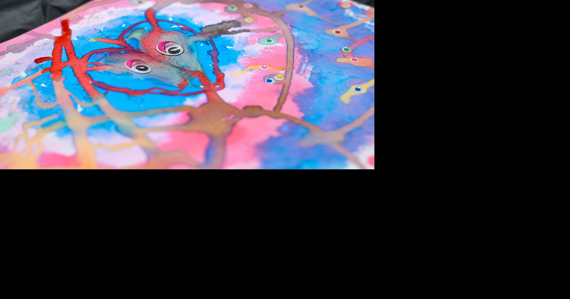 Art after the storm: UNCA student takes art therapy to Black Mountain ...