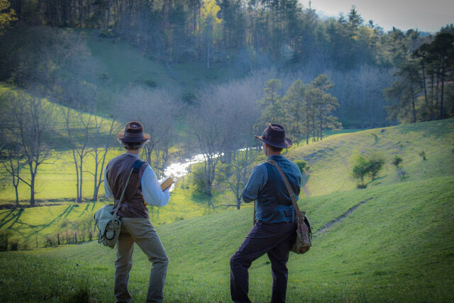 Artists on a journey: Recreating scenes of Picturesque America is a ...