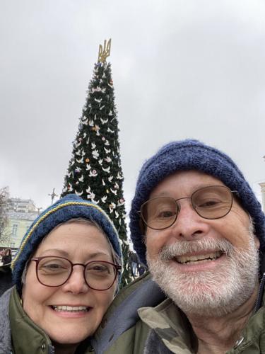 Local ex-military husband and wife return to Ukraine to assist country ...