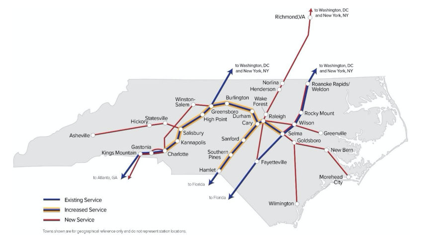 On the right track: WNC route from Asheville to Raleigh gains steam ...