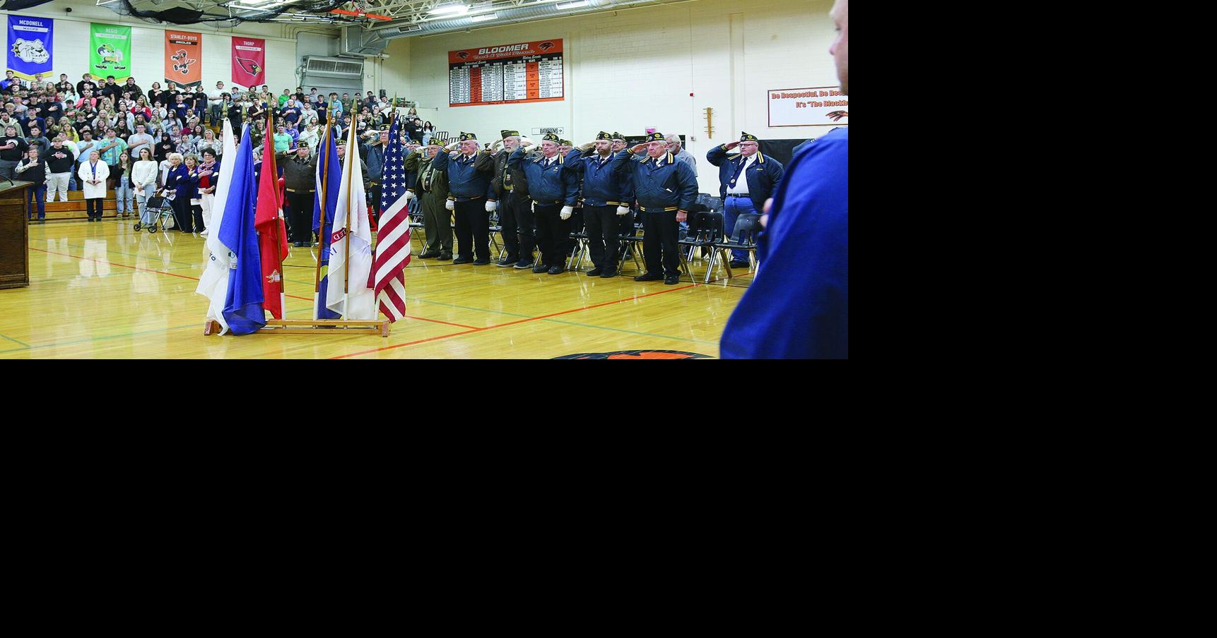 Bloomer Observes Veterans Day With School Programs | Community News ...