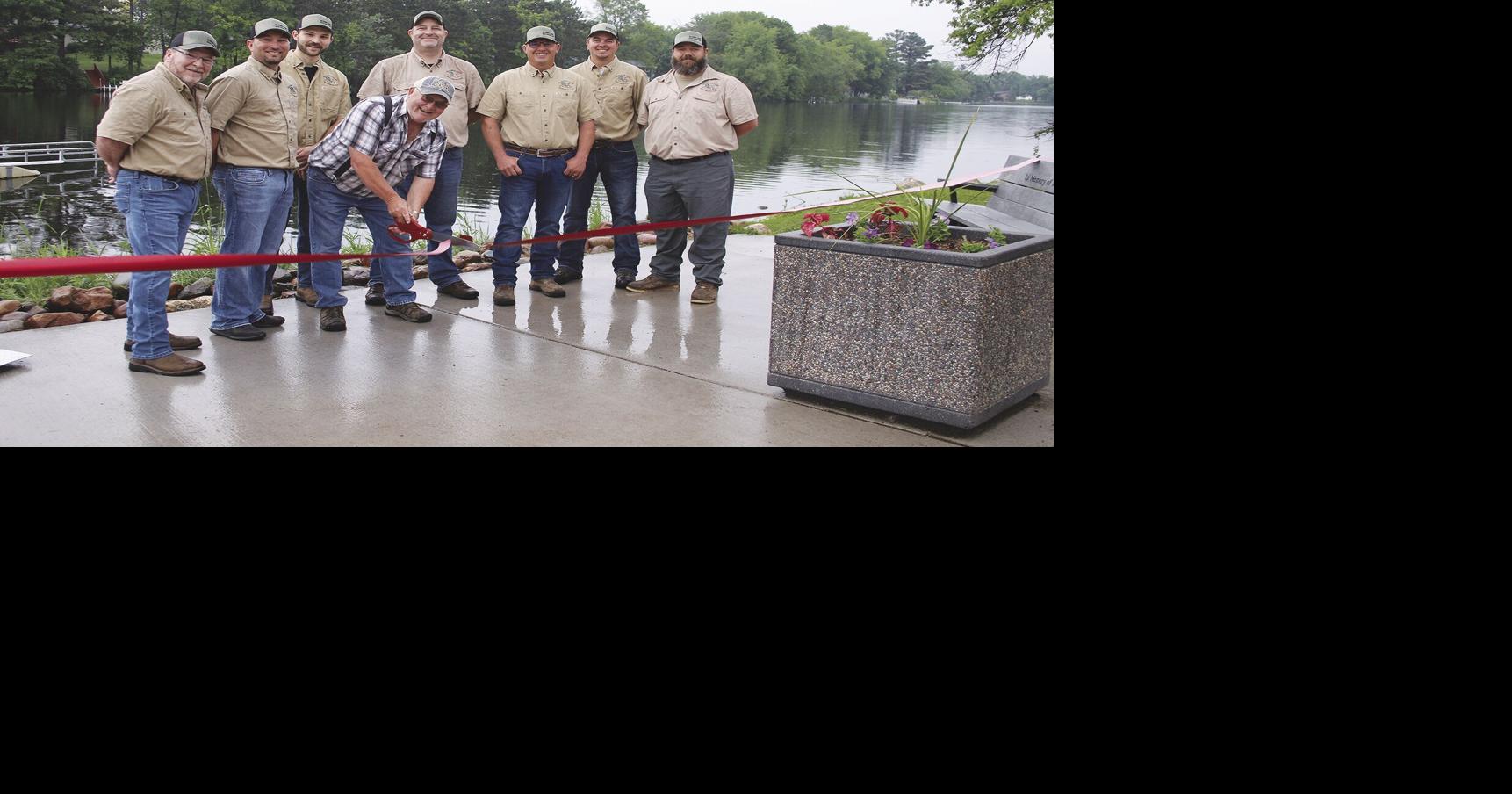 Bloomer Lions Sportsman Club Holds Ribbon Cutting For Second Fishing ...